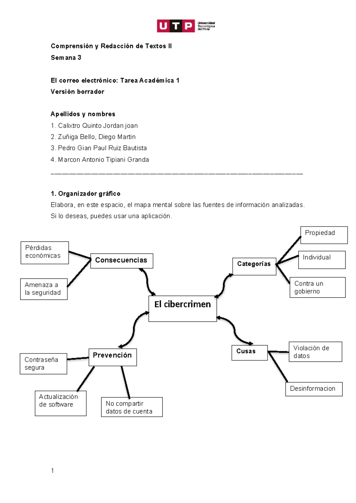 Formato tarea Semana 3 - Final - Comprensión y Redacción de Textos II ...