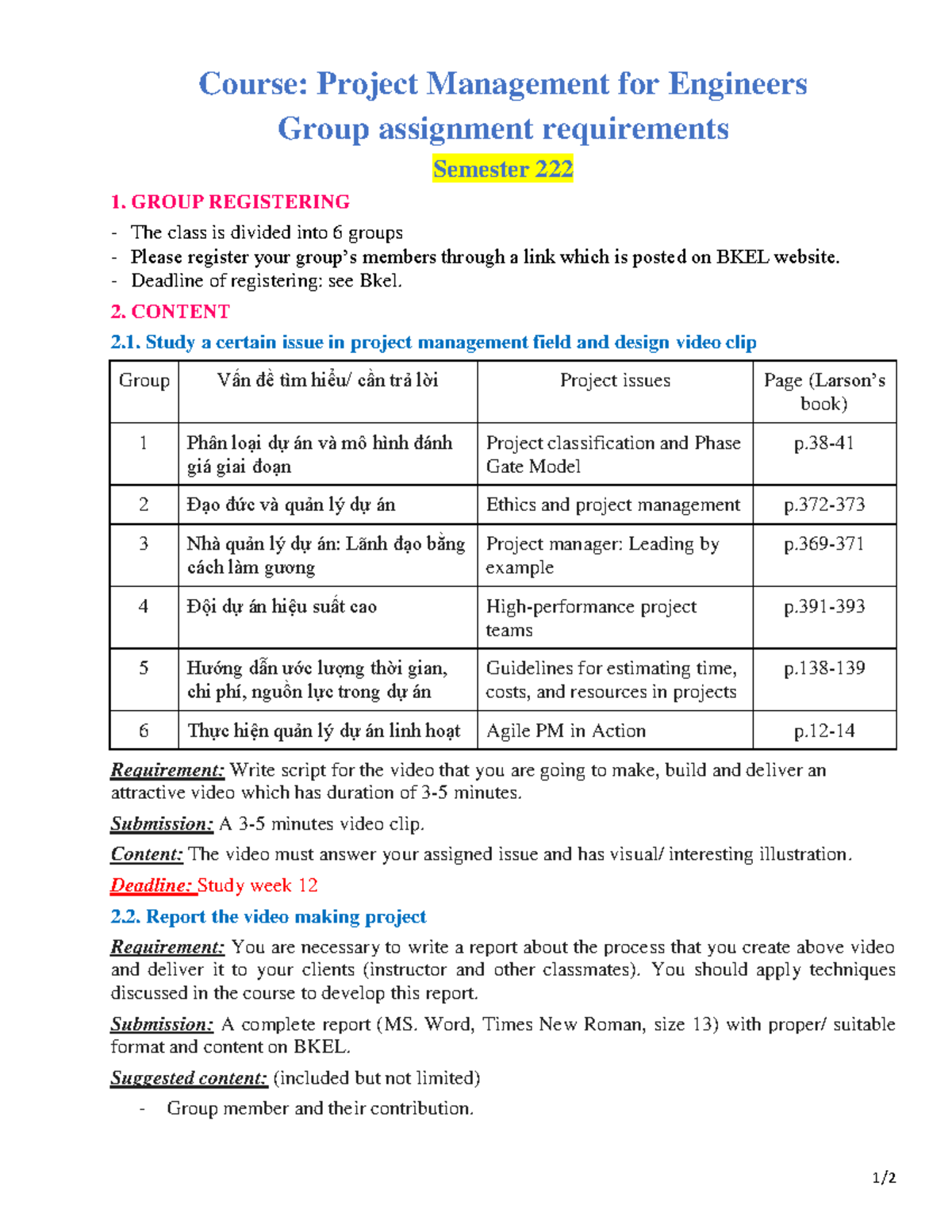 222-PME-Group assignment Requirements-Dr. Nguyen - 1/ Course: Project ...