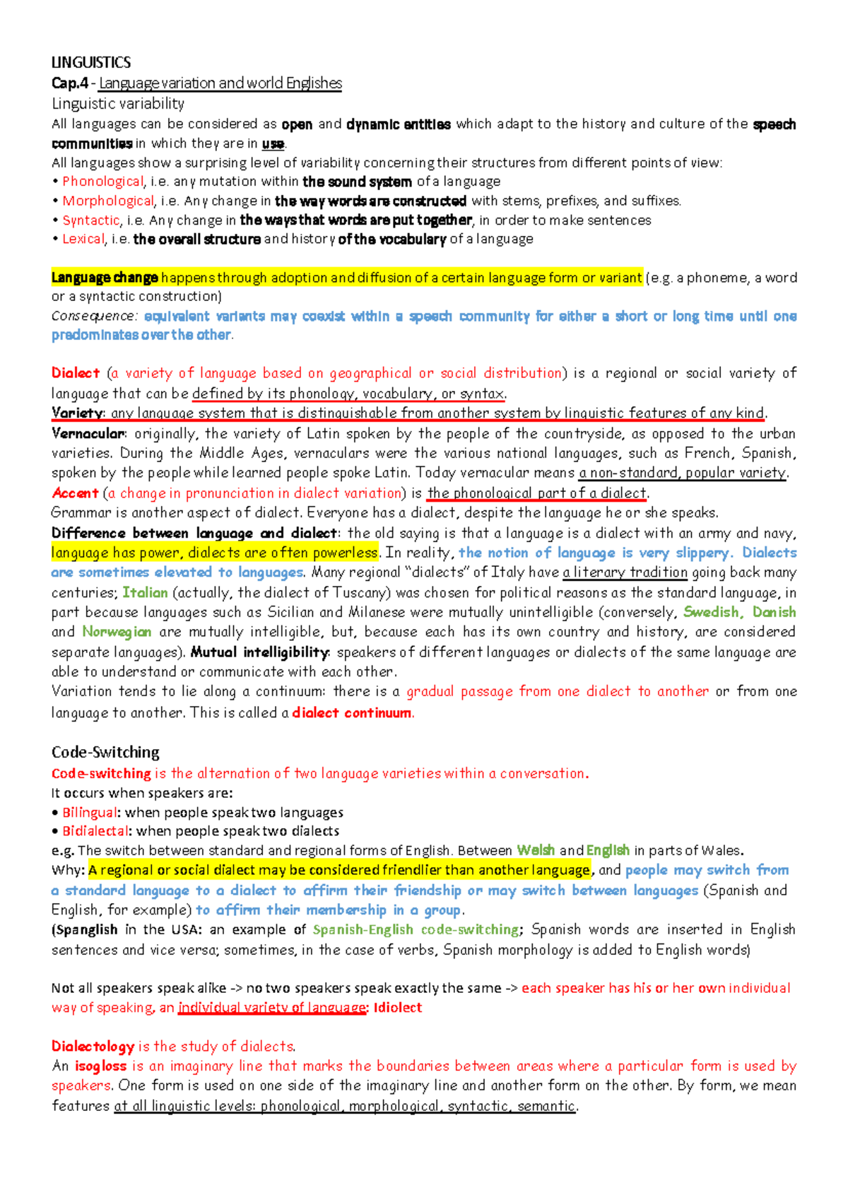 Riassunto Linguistics - Understanding Language Structure, Interaction, and Variation ...