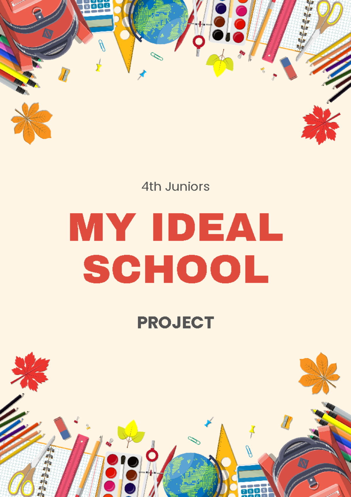 My ideal school - documentos para poder aprobar inglés - MY IDEAL ...