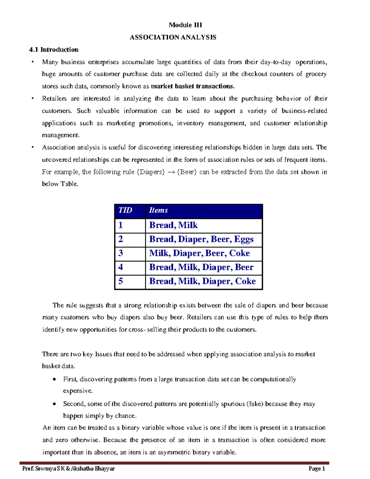 Module 3 DM Notes for 2nd internals - 4 Introduction Module III ...