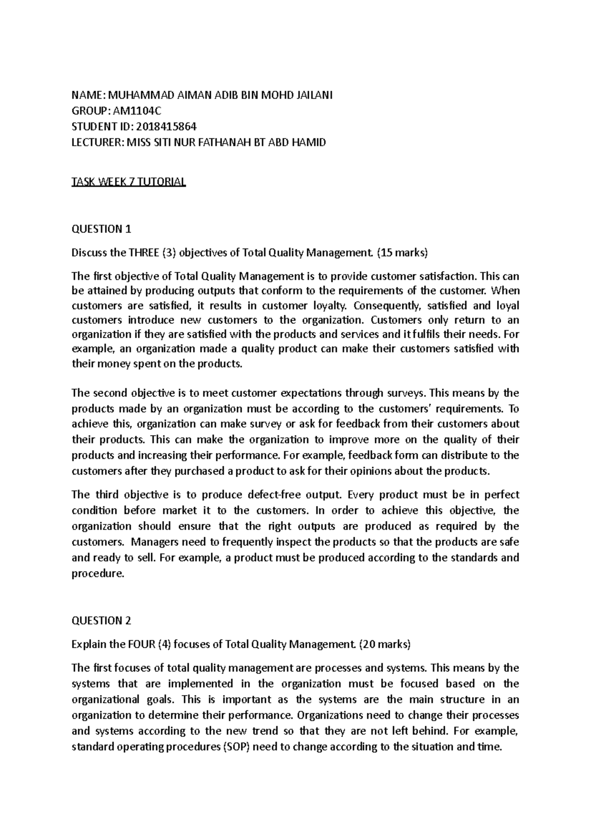 W7 tutorial answer PAD253 - NAME: MUHAMMAD AIMAN ADIB BIN MOHD JAILANI ...