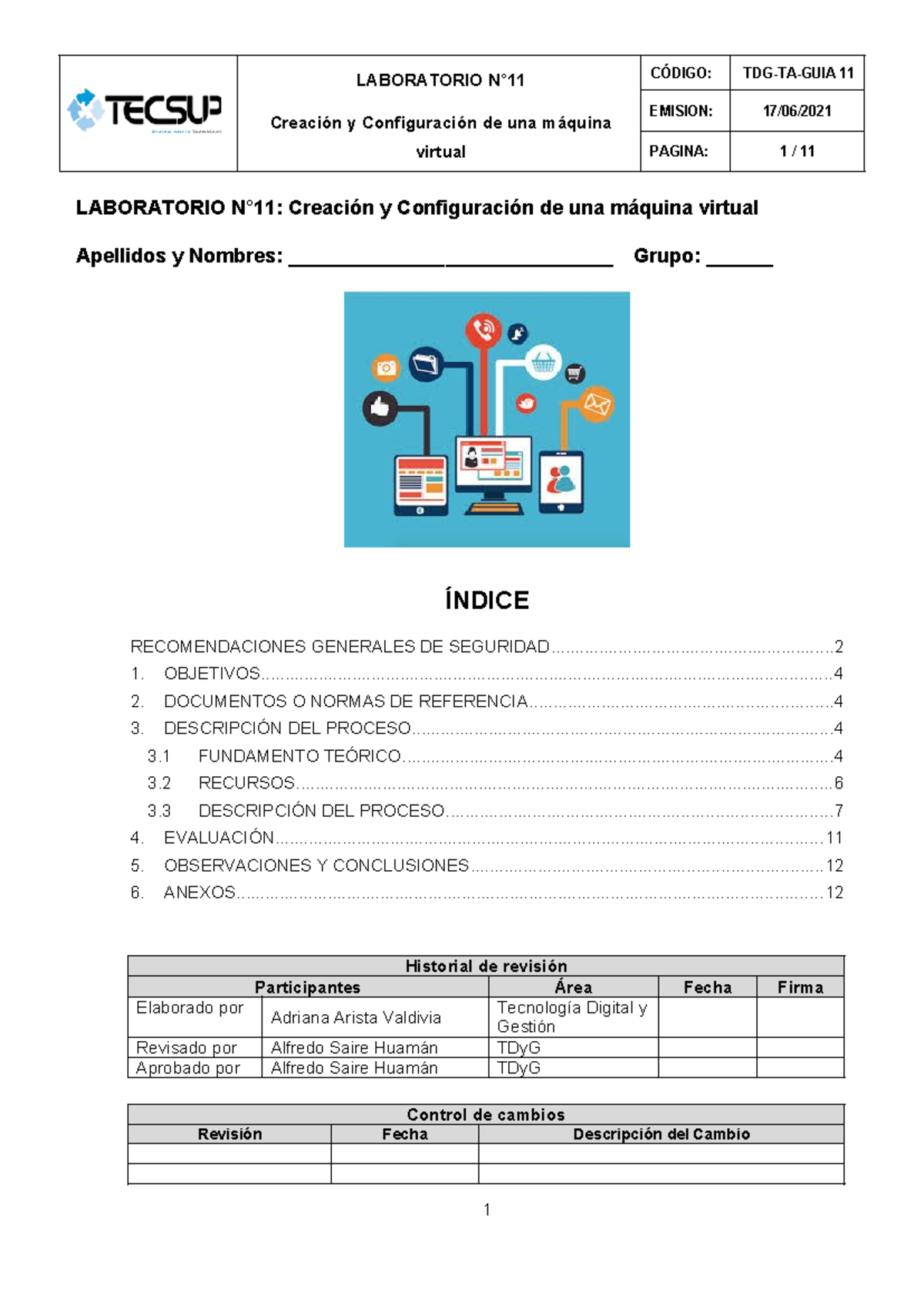 Lab11 - Creación y configuración de una máquina virtual - LABORATORIO N ...