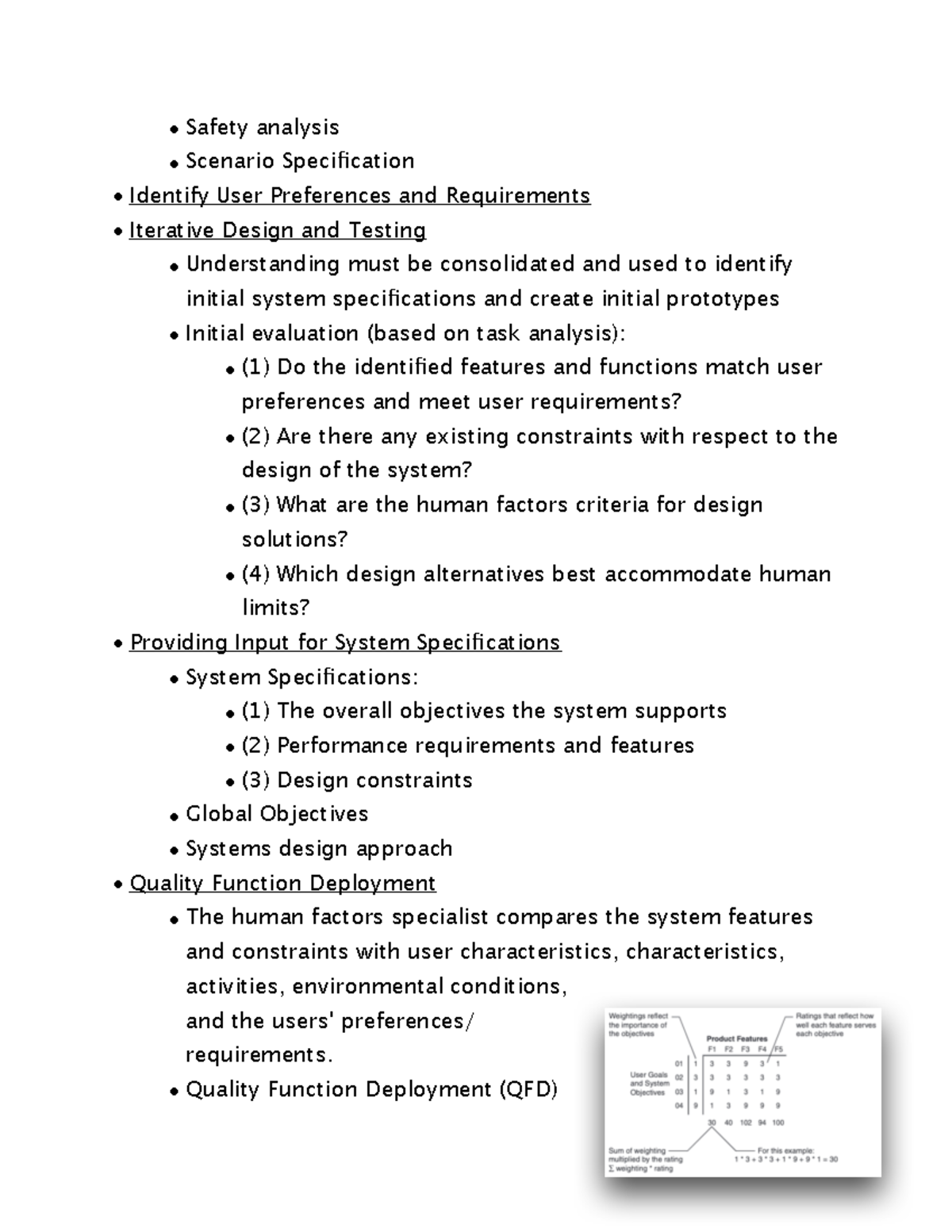Human Factors Book Chapter Two Notes PART TWO - Safety analysis ...