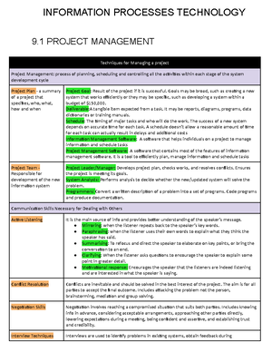 HSC IPT Notes Communication Systems - 9 COMMUNICATION SYSTEMS ...