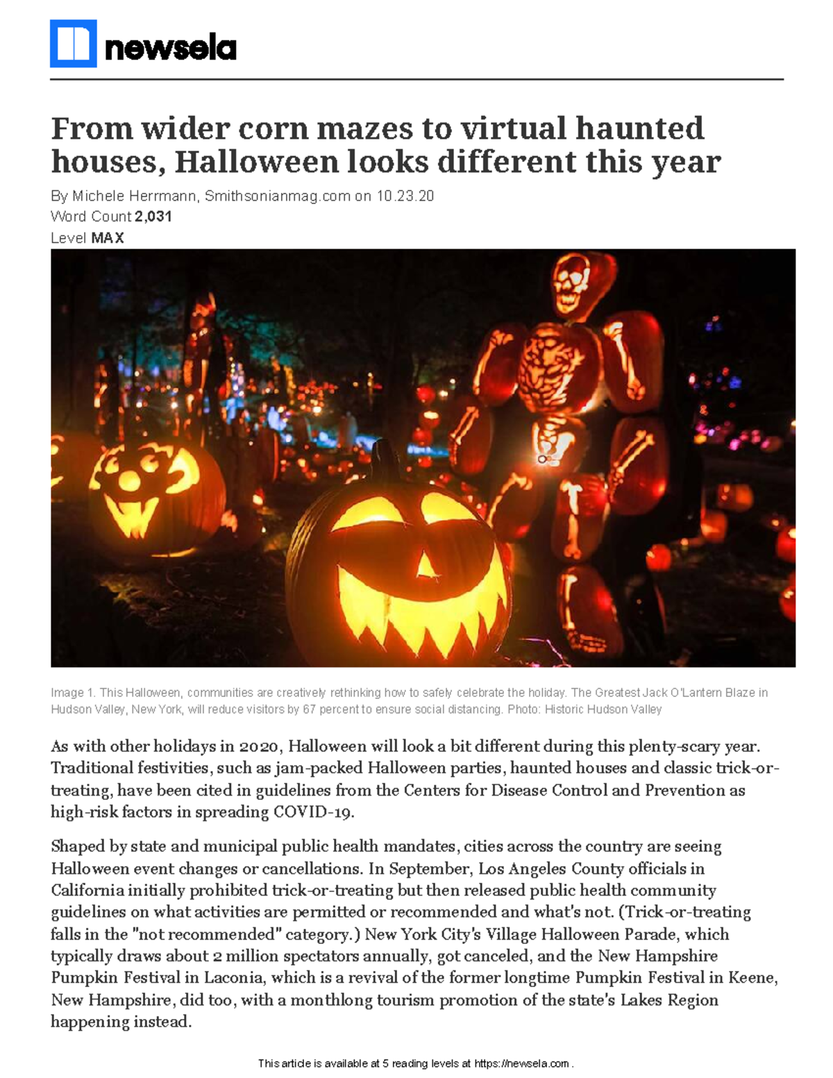 Halloween-activities-2020 - From wider corn mazes to virtual haunted ...