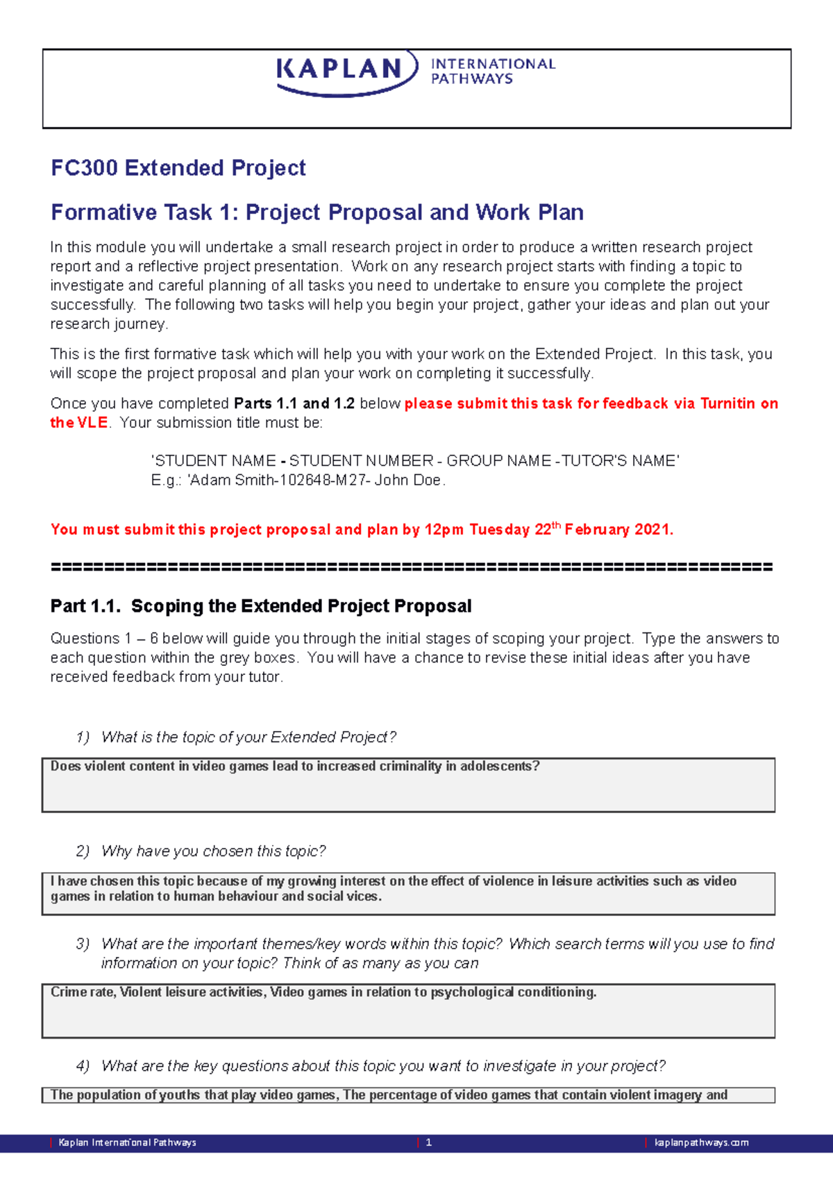FC300 Formative Task 1 ATI 2021-22 (J) (1) (Auto Recovered) - FC300 ...