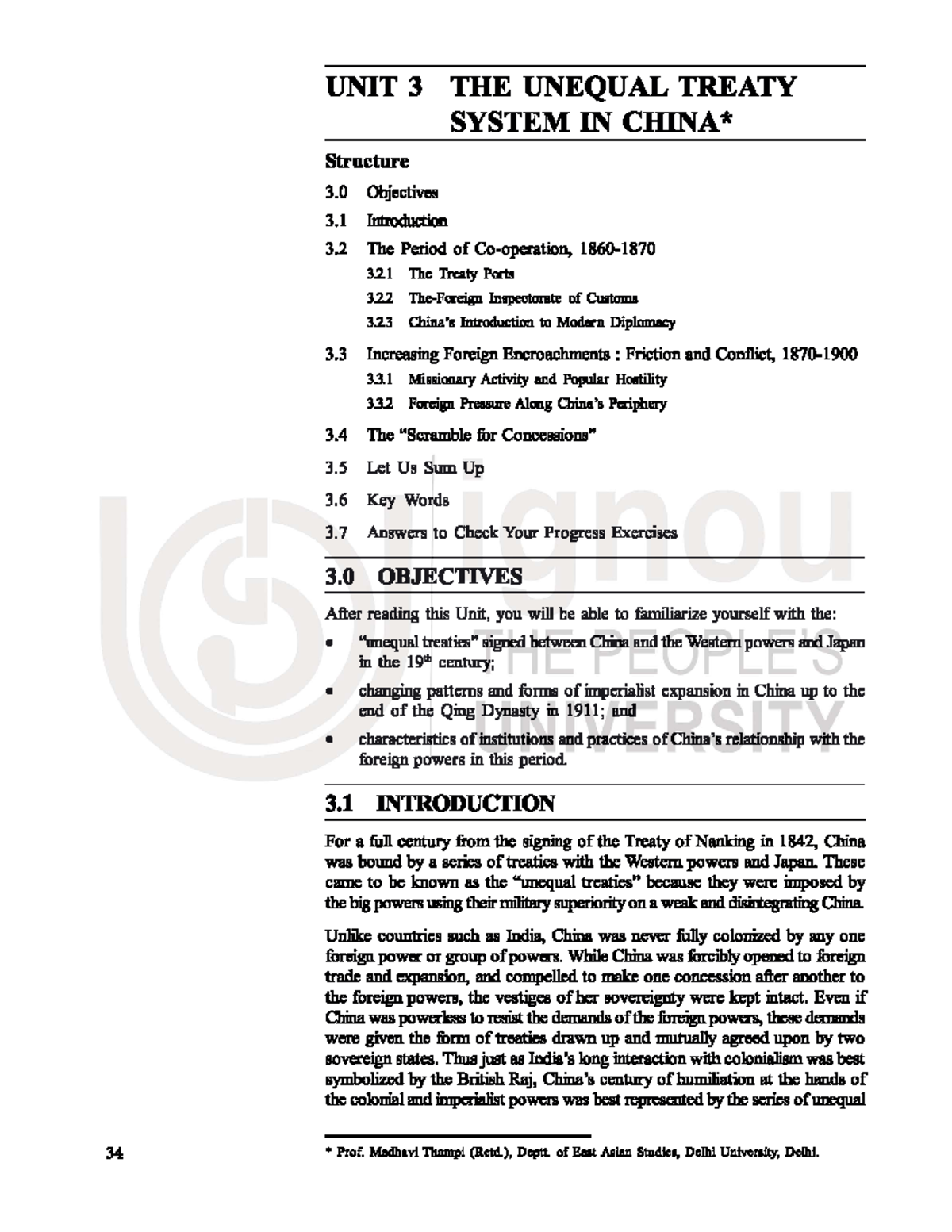 Unit-3 - Unit 3 notes - BA (Hons.) History - Studocu