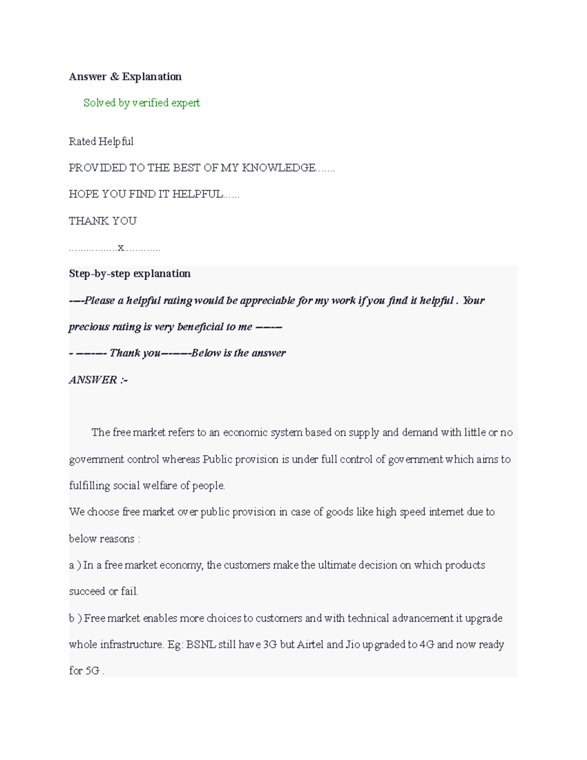 Answer - Good coursework - Answer & Explanation Solved by verified ...