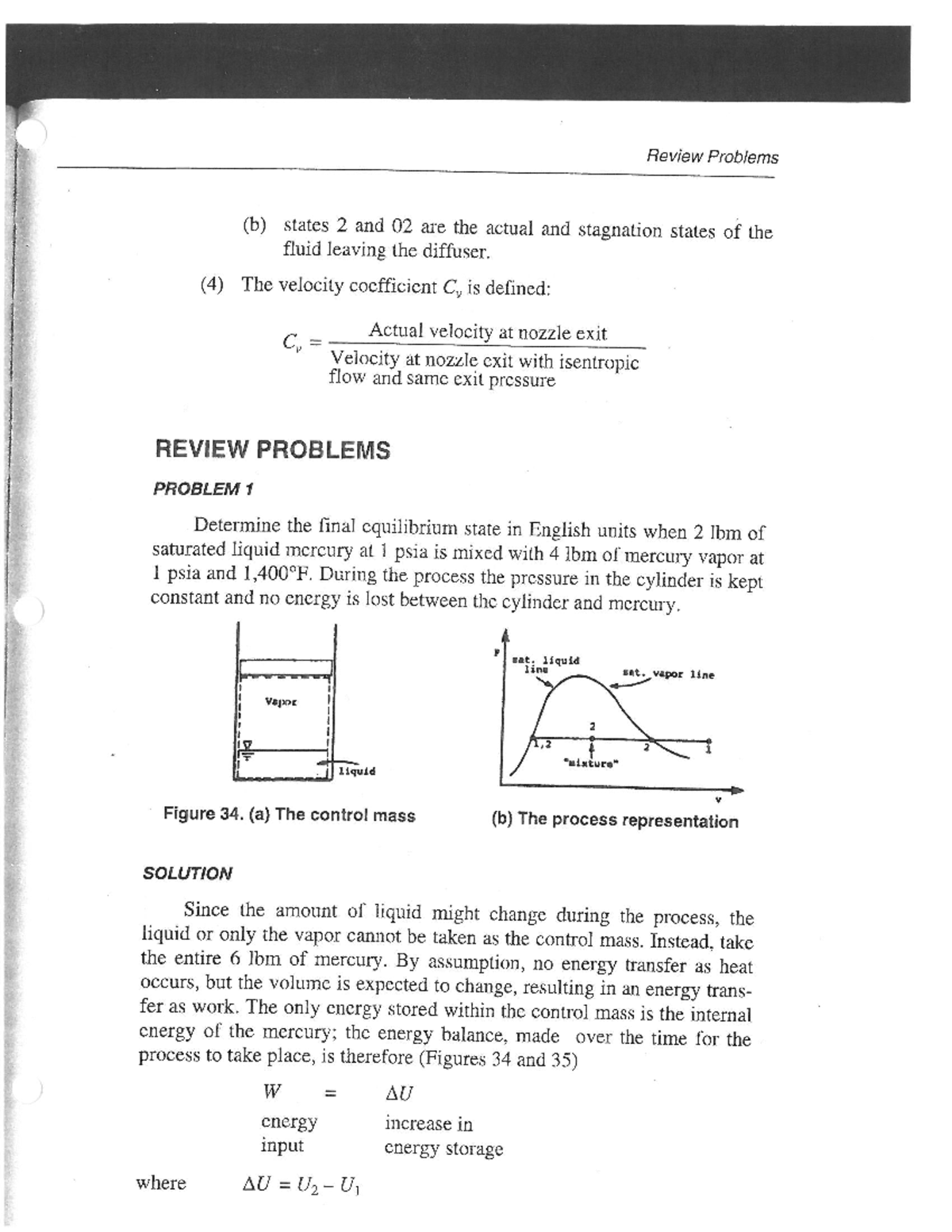 Problem set solutions - Thermodynamics - Studocu