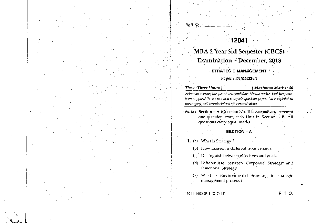 SM(3rd)Dec2018 - All you need - MMS - Studocu