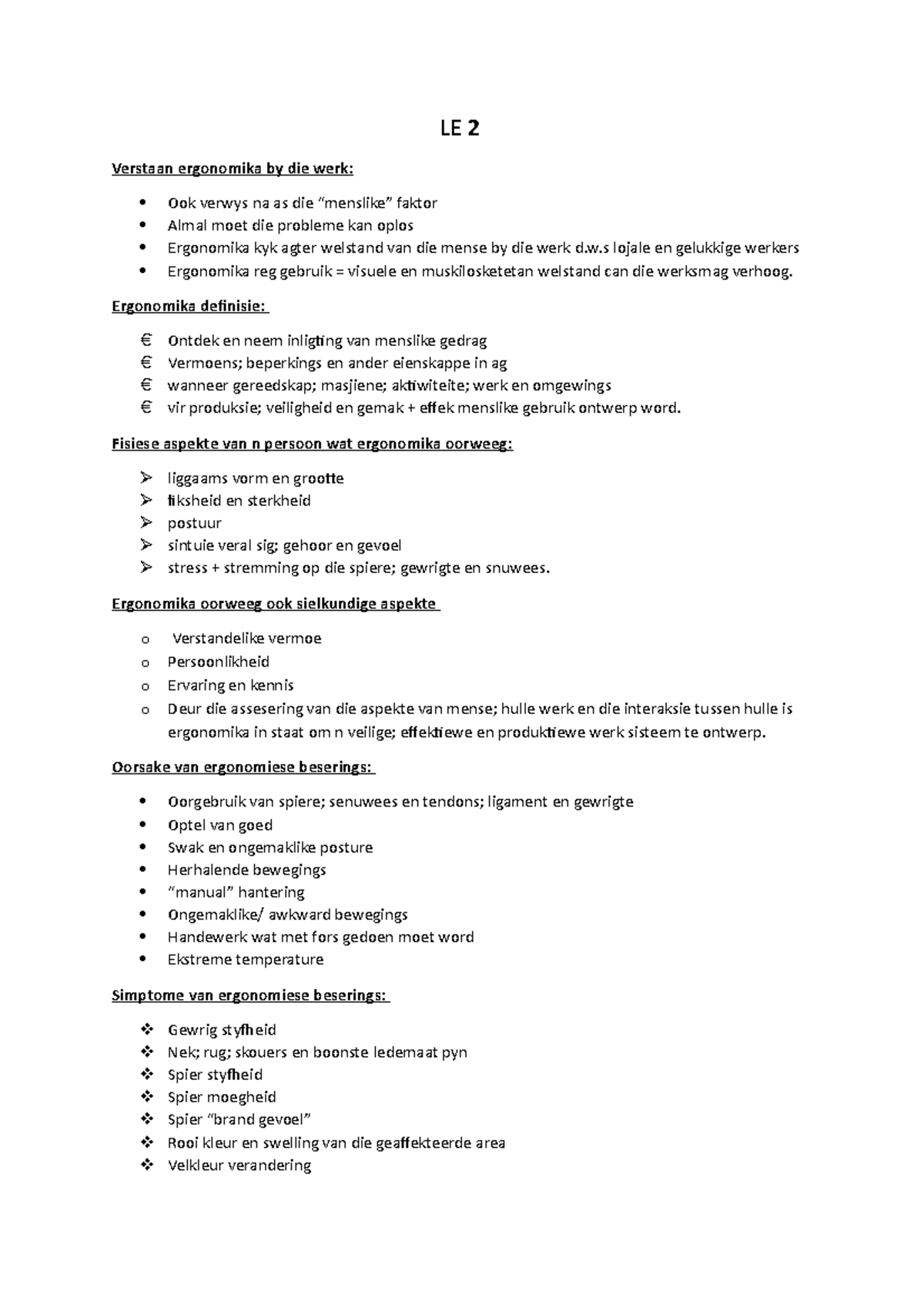 IOPS 121 (LE 2) opsom - Summary of the classes, book and other ...