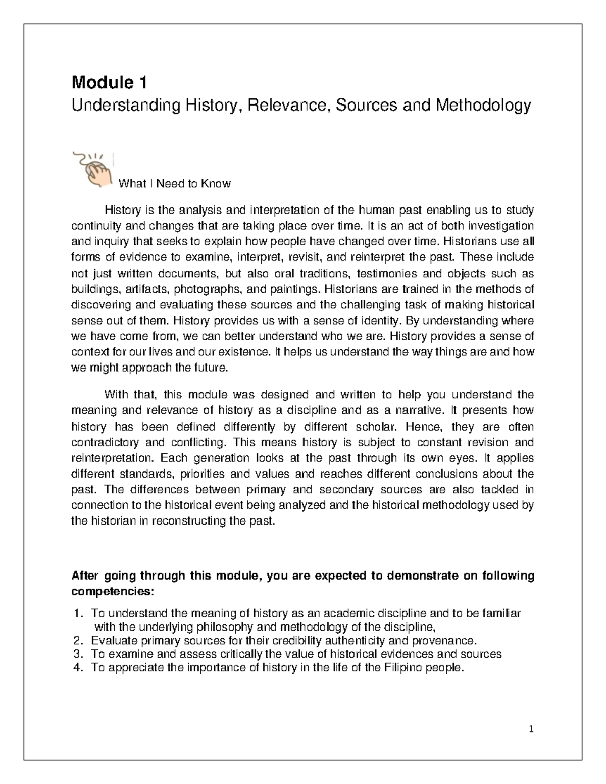 Inbound 3920310903999371351 - Module 1 Understanding History, Relevance ...