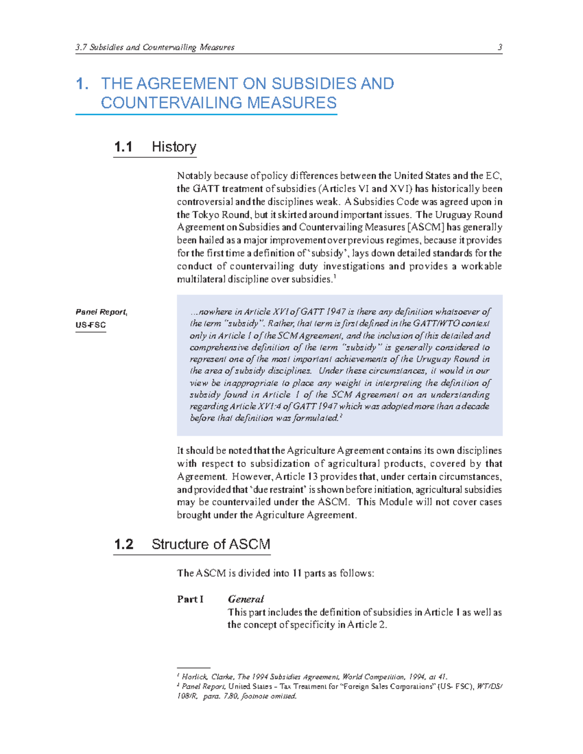 006 subsidies and countervailing measures - 3 Subsidies and ...