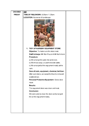 Tutorial Major Disease - Planting Industry Management - Studocu