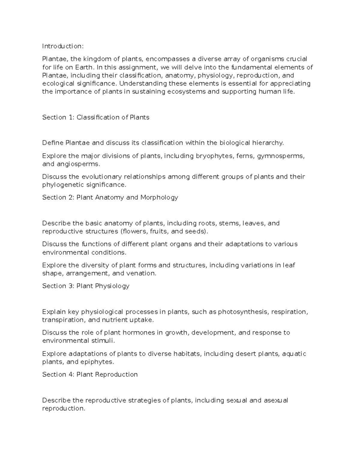 Plantae - GOOD - Introduction: Plantae, the kingdom of plants ...