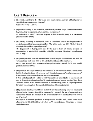 Lab 3 Post Lab - Lab 3 answers - POST-LAB QUESTIONS Please complete ...