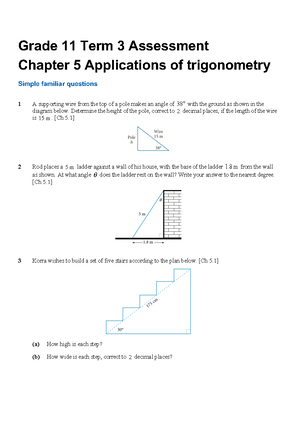 Stage 1 General Maths Measurement Investigation - As the bishop is a ...