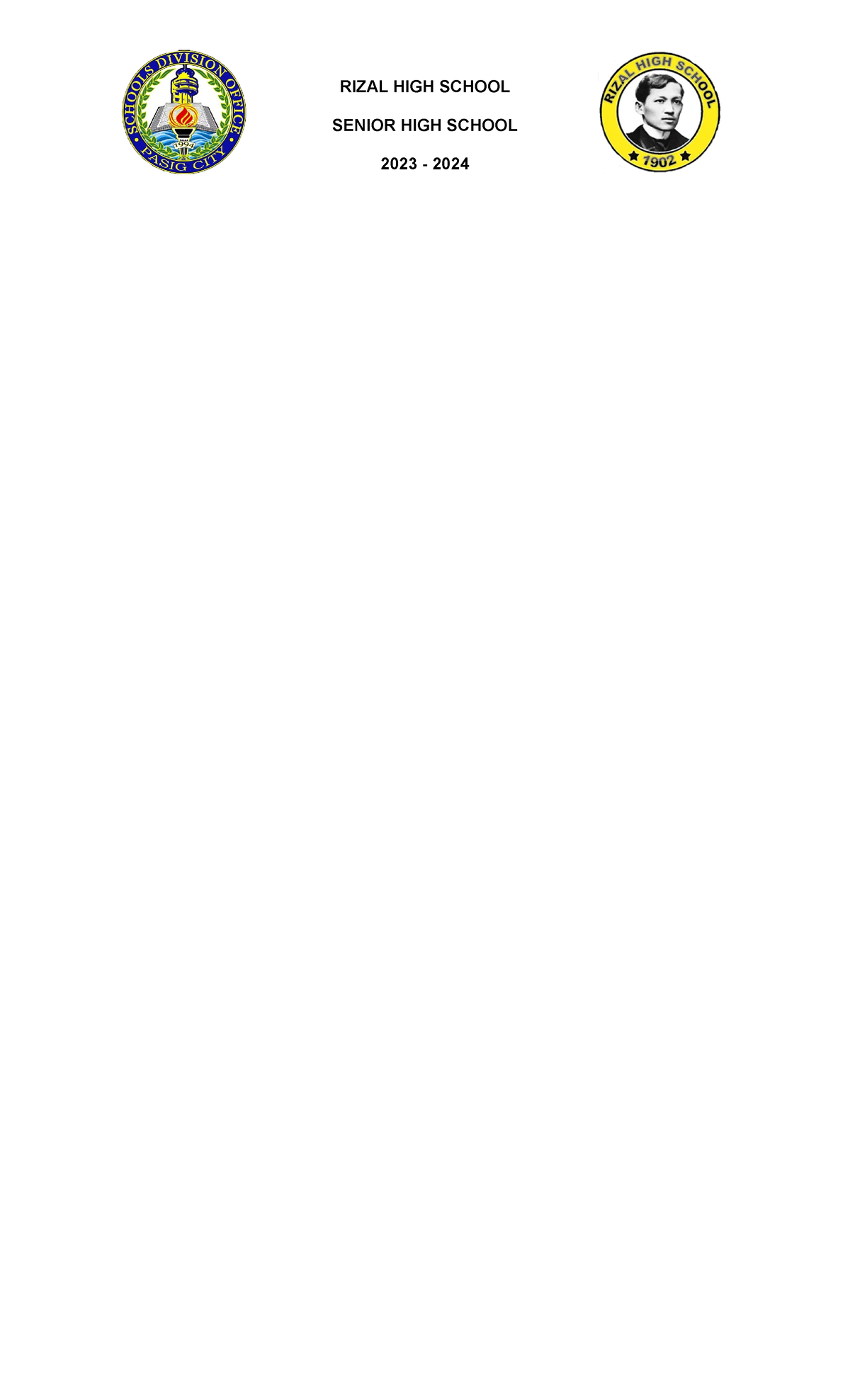 MIL PETA - ASSIGNMENT - Empowerment Tech - RIZAL HIGH SCHOOL SENIOR HIGH SCHOOL 2023 - 2024 ...