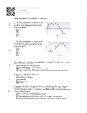 PHYS100 Lecture 1 Notes - Welcome to Phys 100 Introduction to Physics ...