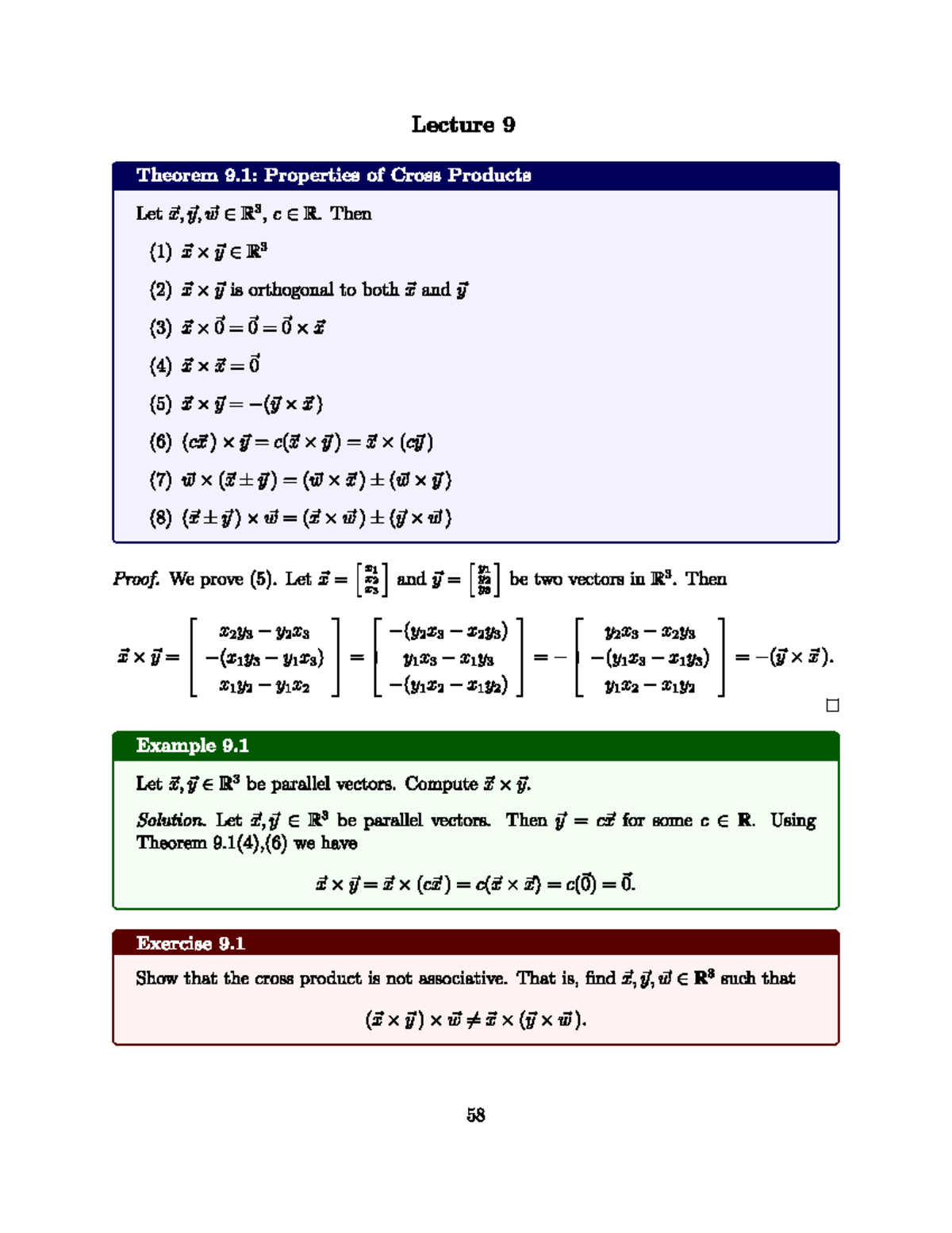 MATH115F22Lecture 09 - Lecture Notes of 115 #9 - MATH 115 - Studocu