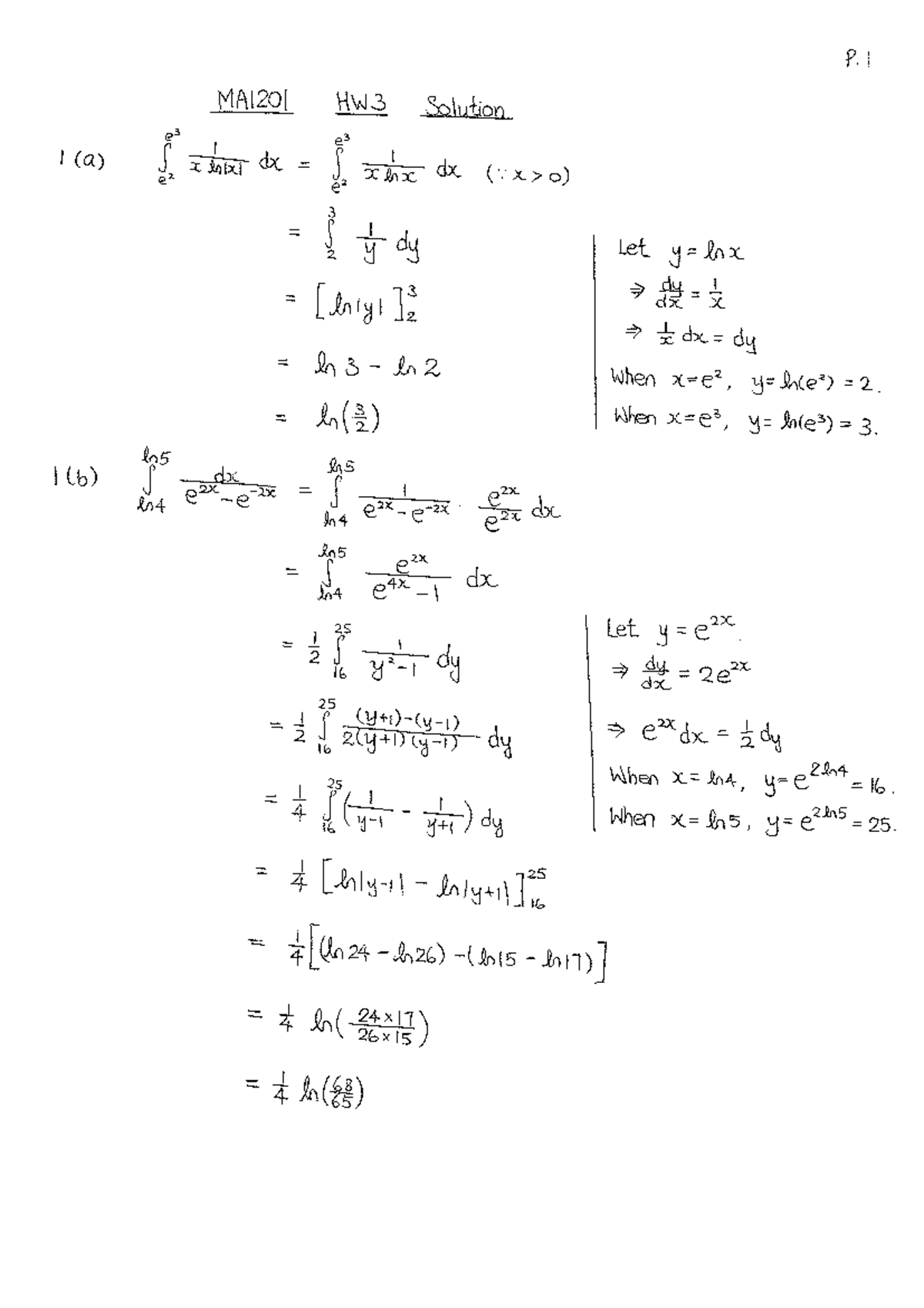 Hw3 sol - 2324 sem b - Calculus and Basic Linear Algebra II - Studocu