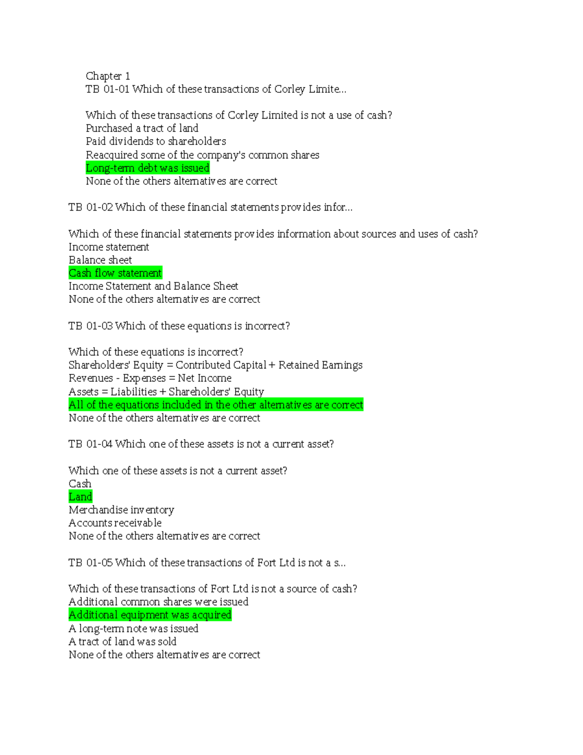 Chapter 1 7 MCQ - grit bow dweknferlnvjnhr4 ogo4nw teio4uignt ...