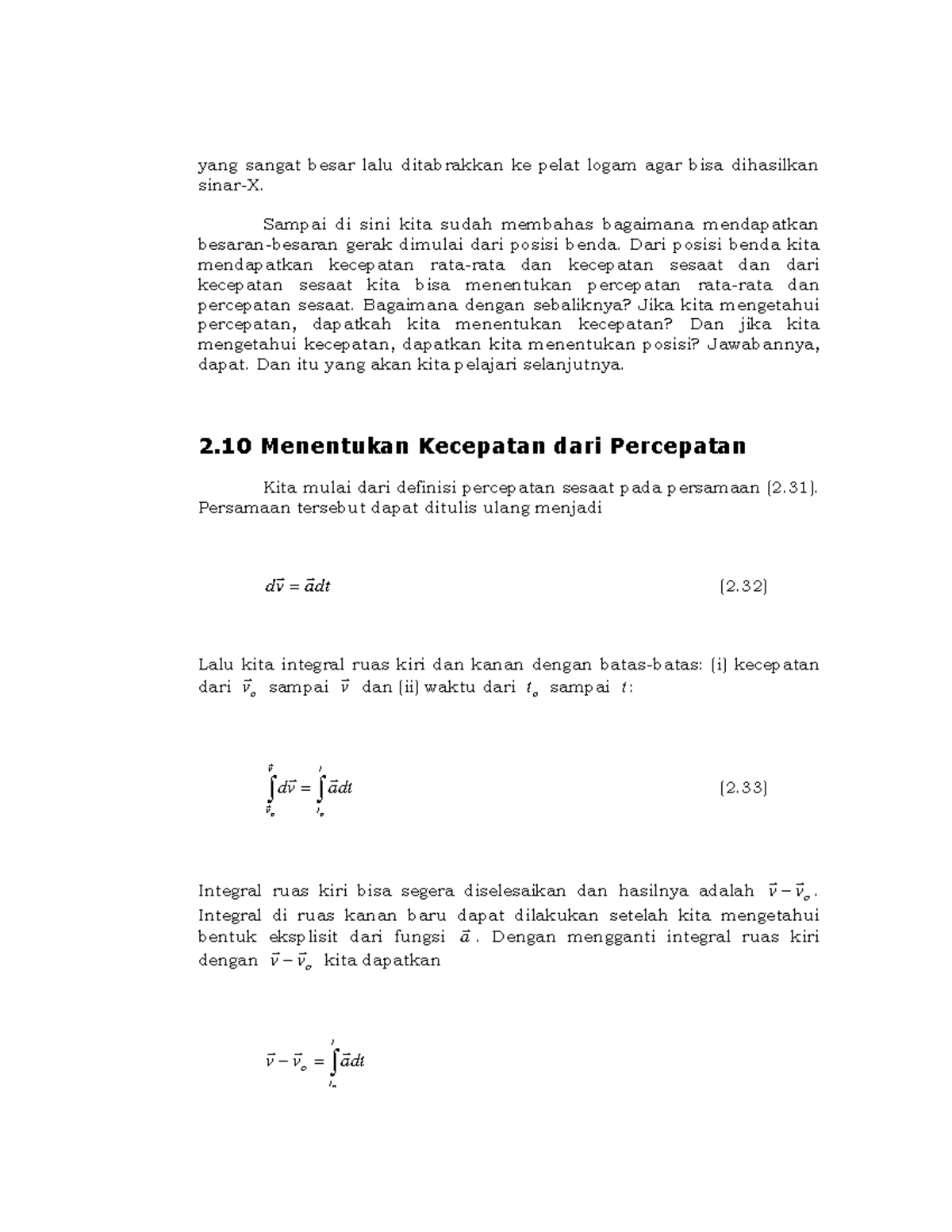 Catatan Fisika Dasar I (28) - yang sangat besar lalu ditabrakkan ke ...