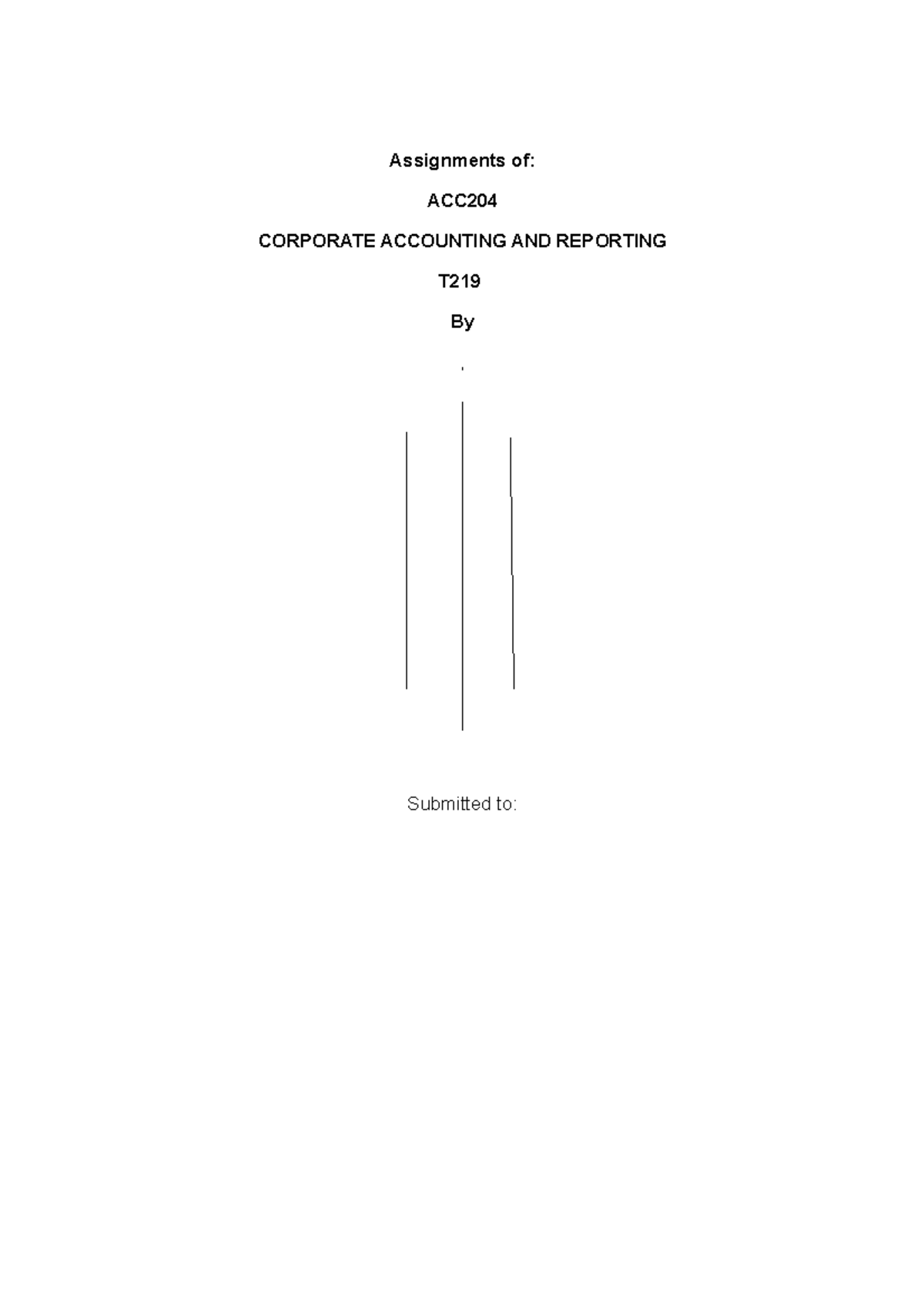 Acc 204 - it will help you in assinments - Assignments of: ACC ...