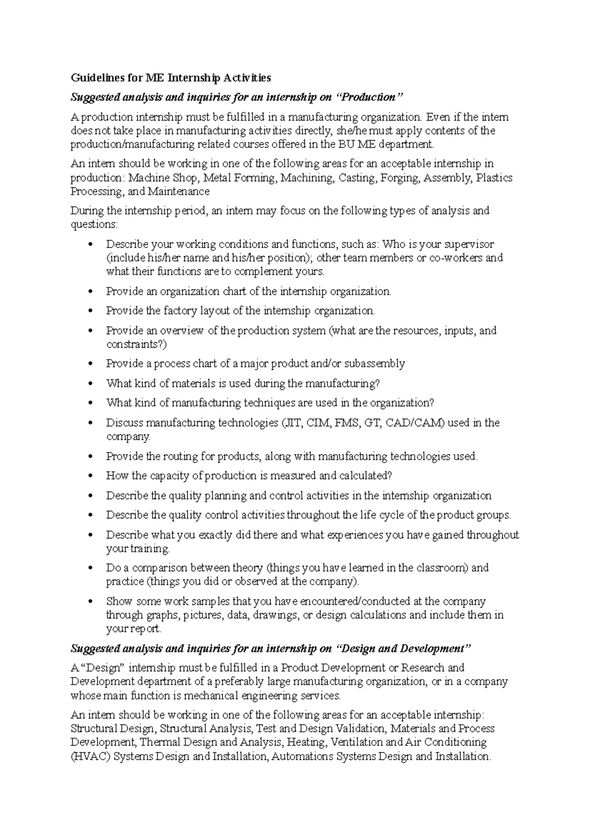 Me guideline - yuukyuk - Guidelines for ME Internship Activities ...