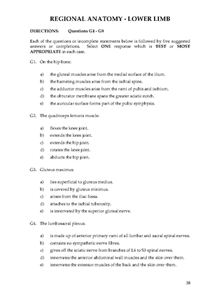 Anatomy Q Bank Thorax - Past questions - Author: Hosam Eldeen Elsadig ...