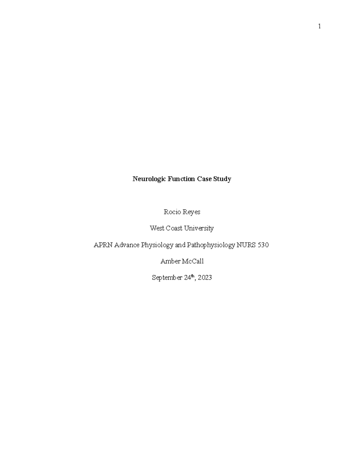 Neurologic Function Case Study - Tension headaches are commonly caused ...