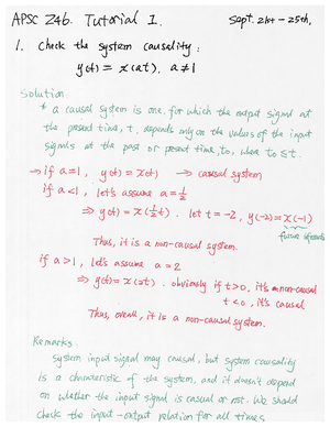 Lecture 2 - APSC 248 - Studocu
