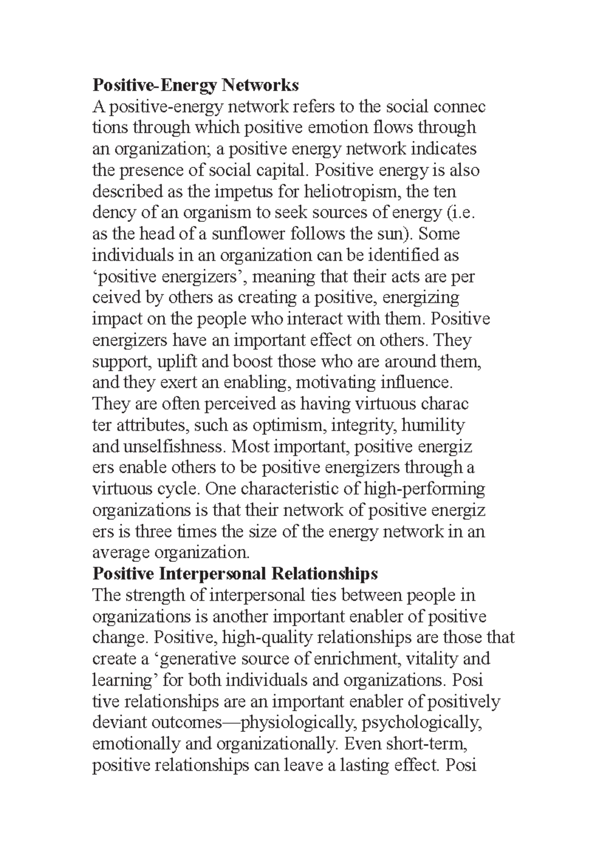 Positive-Energy Networks - Positive energy is also described as the ...