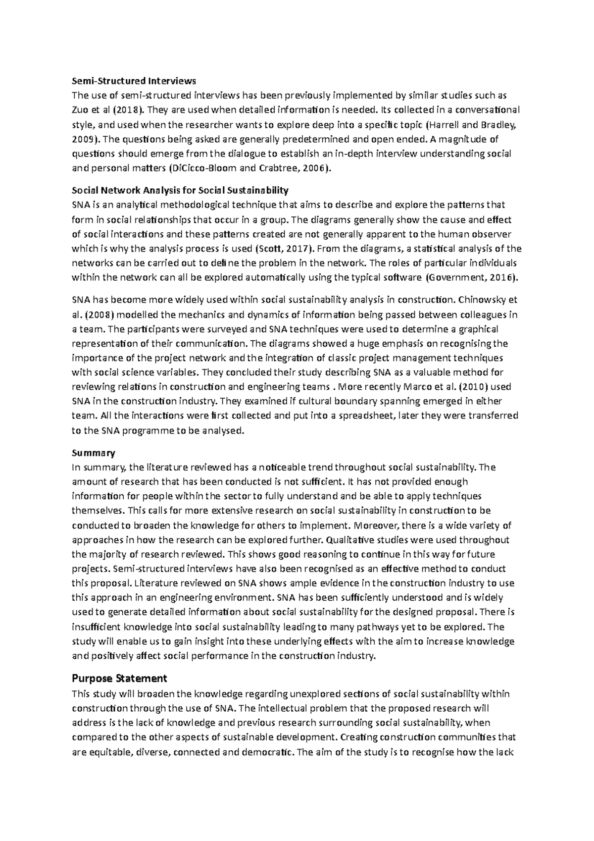 Work3 - N/a - Semi-Structured Interviews The use of semi-structured ...