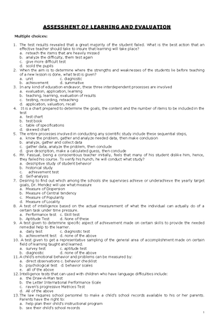 Grade 7 Science Test Item - Subject: Science Grade Level: 7 Quarter: I ...