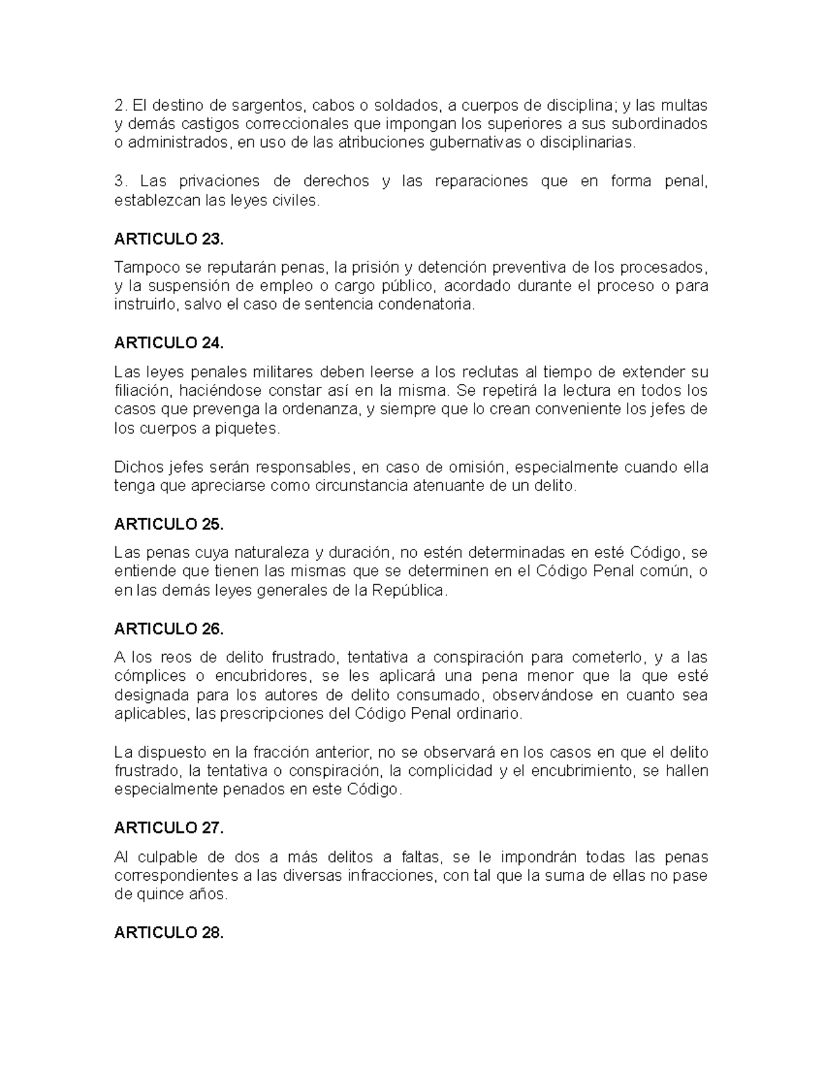 7 Decreto 2 1 4 - CODIGO MILITAR - El destino de sargentos, cabos o ...