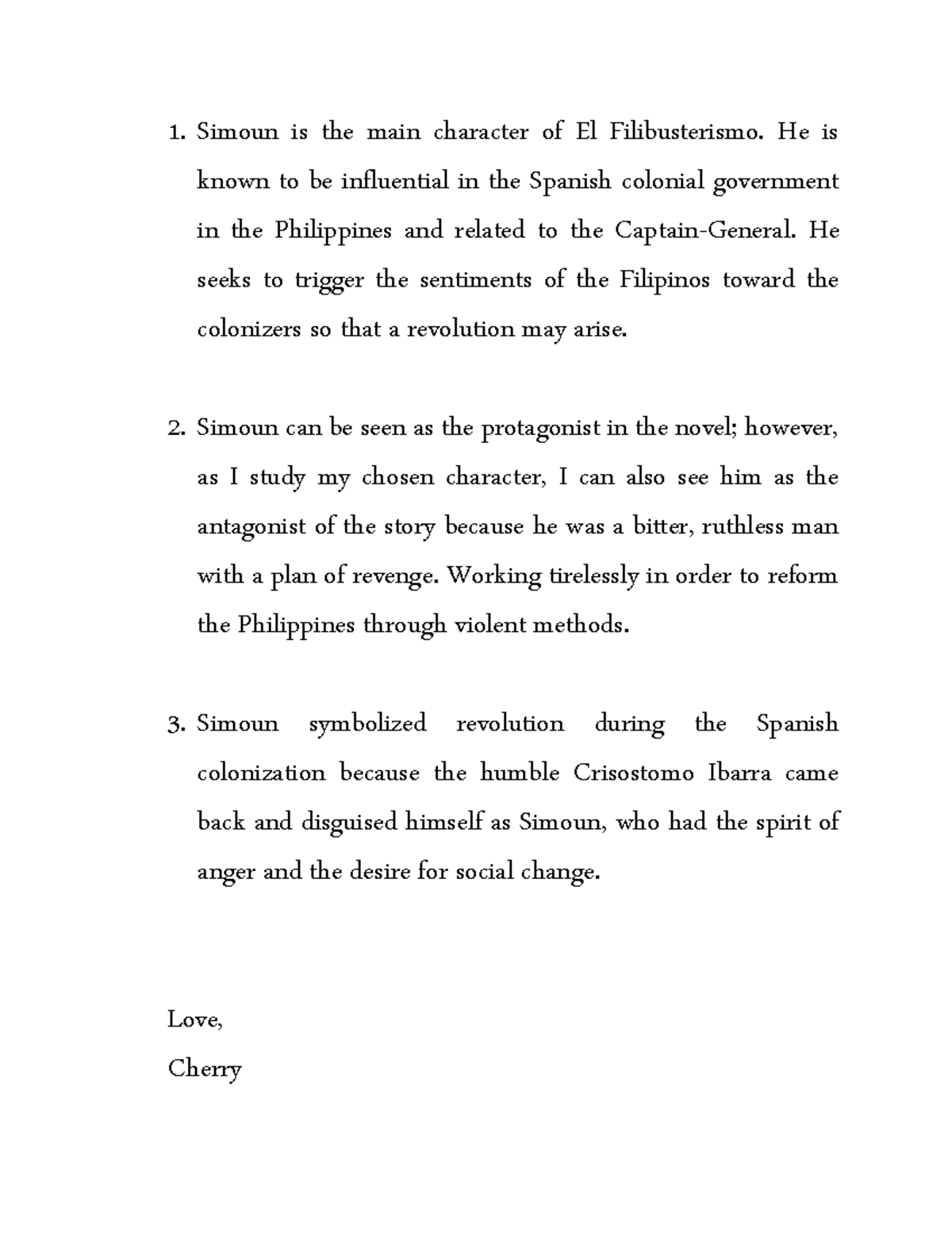 Simoun - Summary Micro Perspective of Tourism and Hospitality - Simoun ...