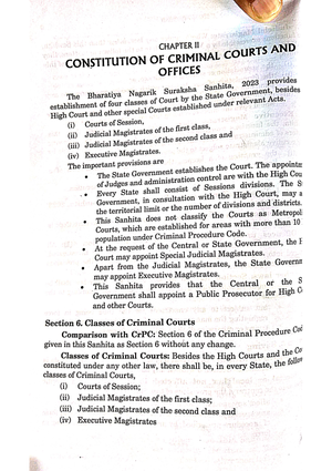 Comparative table Crpc&BNSS - SECTION 2 SECTIONS OF CODE OF CRIMINAL ...