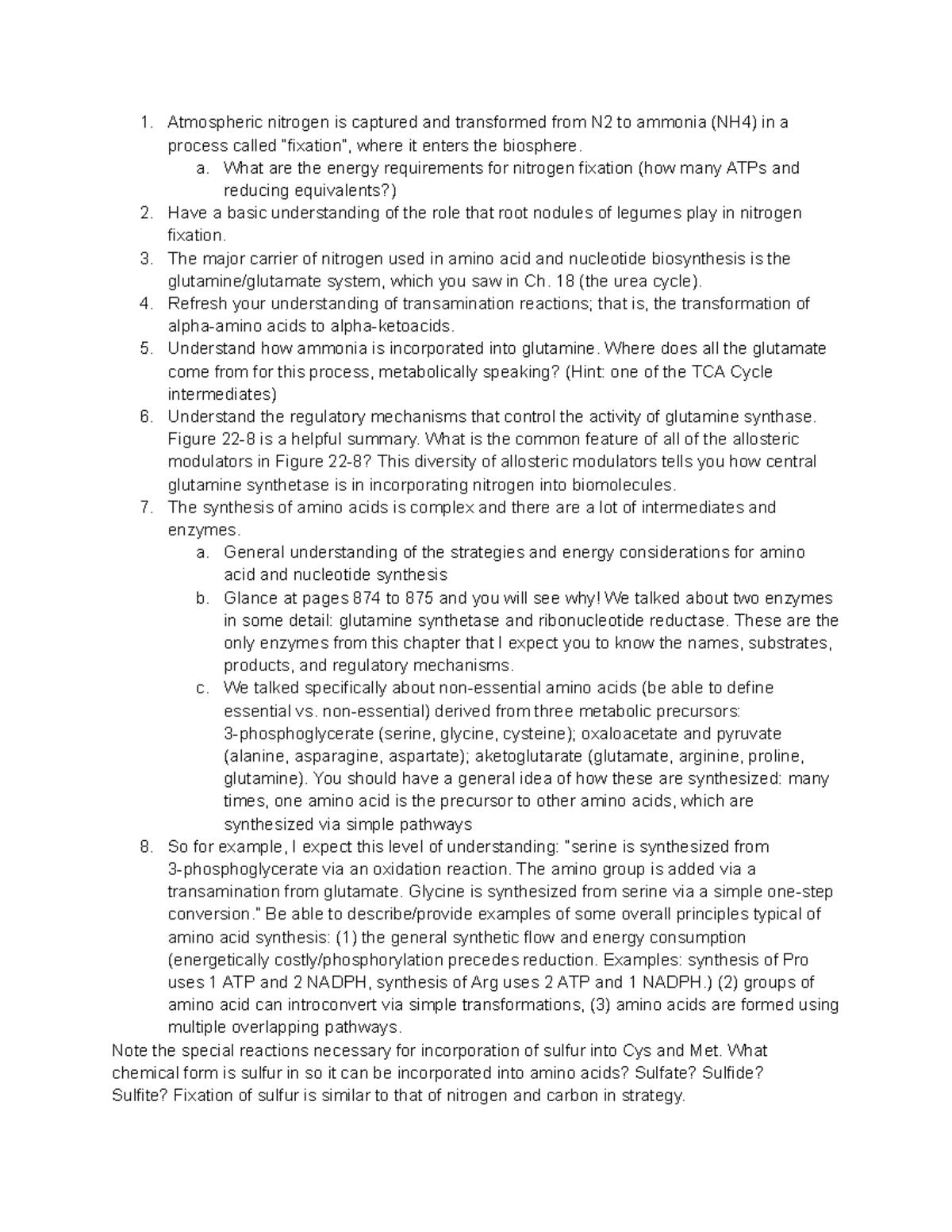 AAS NTK - Lecture in question form - Atmospheric nitrogen is captured ...