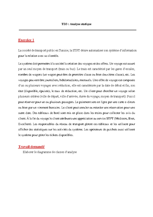 Correction TD4-Diagramme de séquences objets - TD4 : Conception dynamique : Diagramme d ...