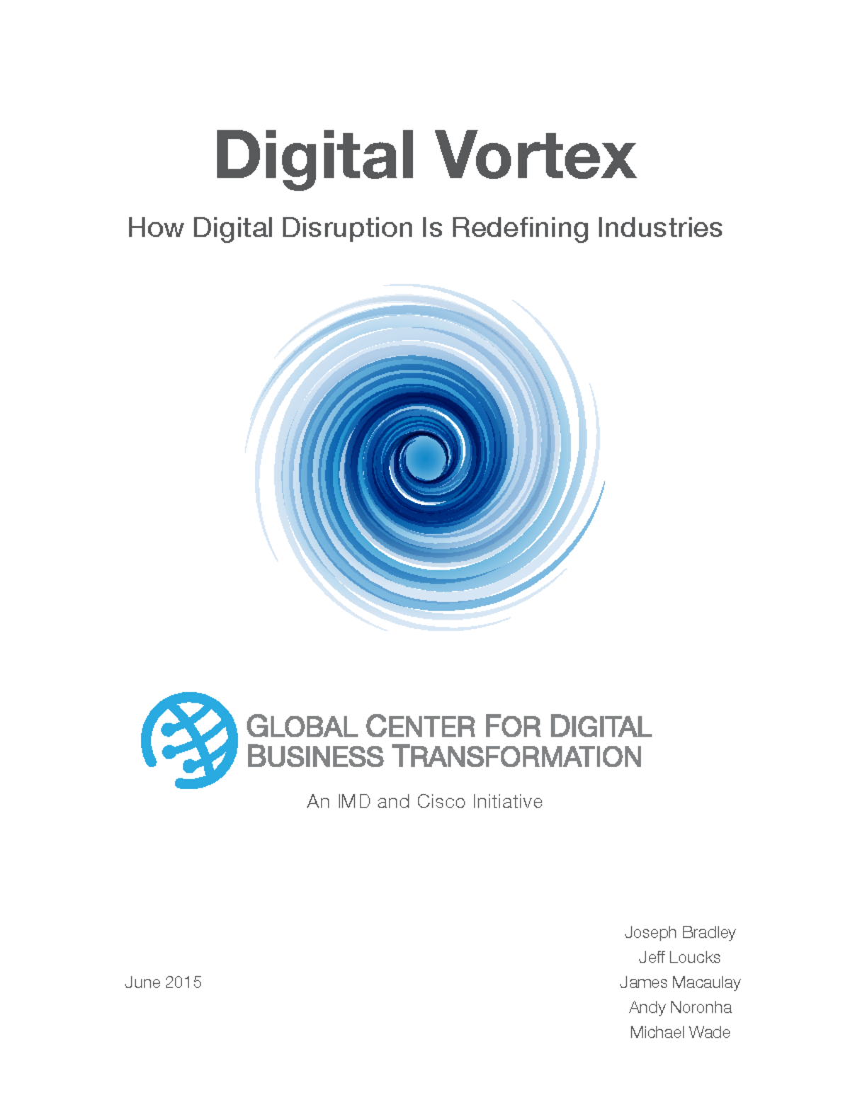 Digital-vortex-report - ####### An IMD and Cisco Initiative Joseph ...