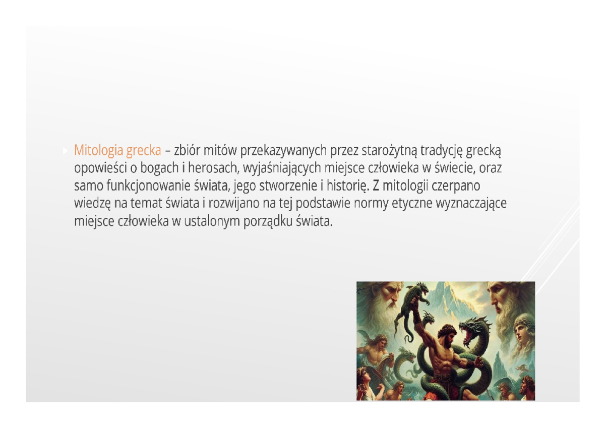 Mity greckie - mit - Historia - Mitologia grecka zbión mitów ...