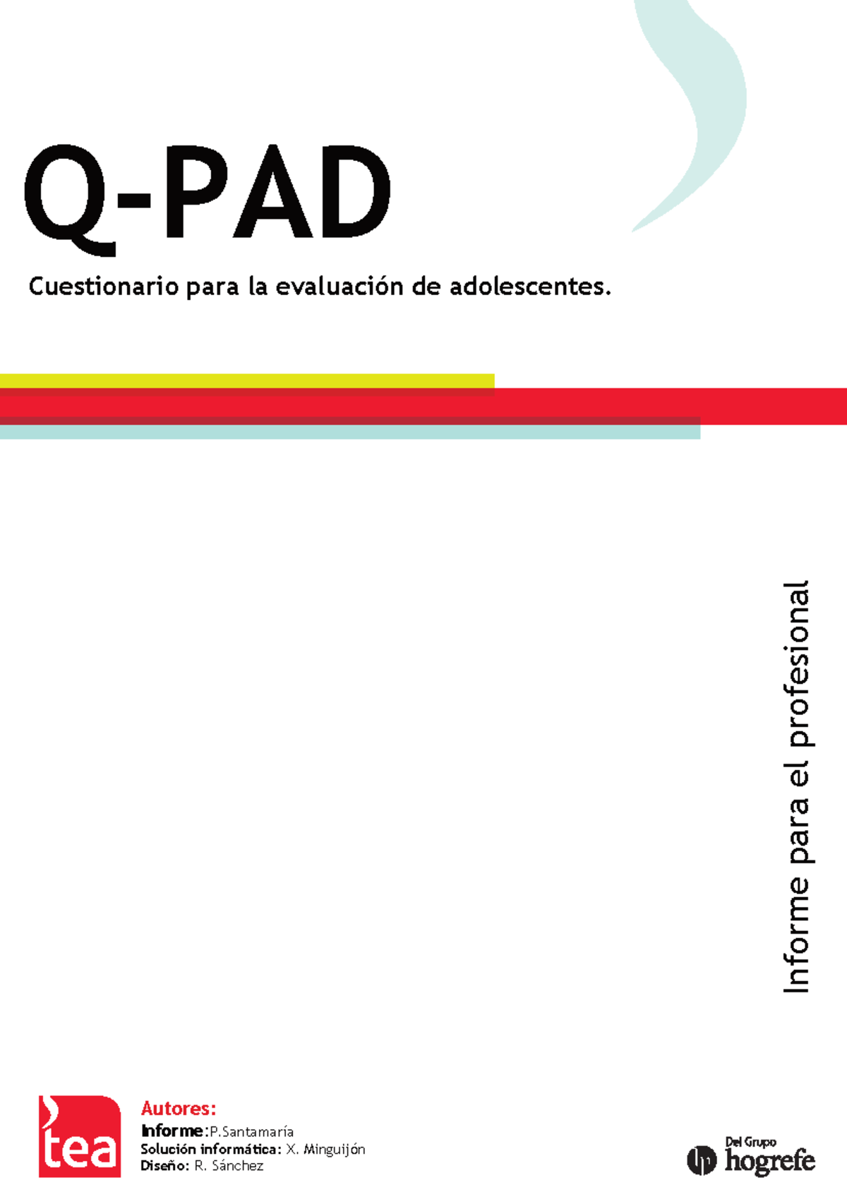 Q-PAD Informe ejemplo - Apunte clase español - Q-PAD Cuestionario para ...