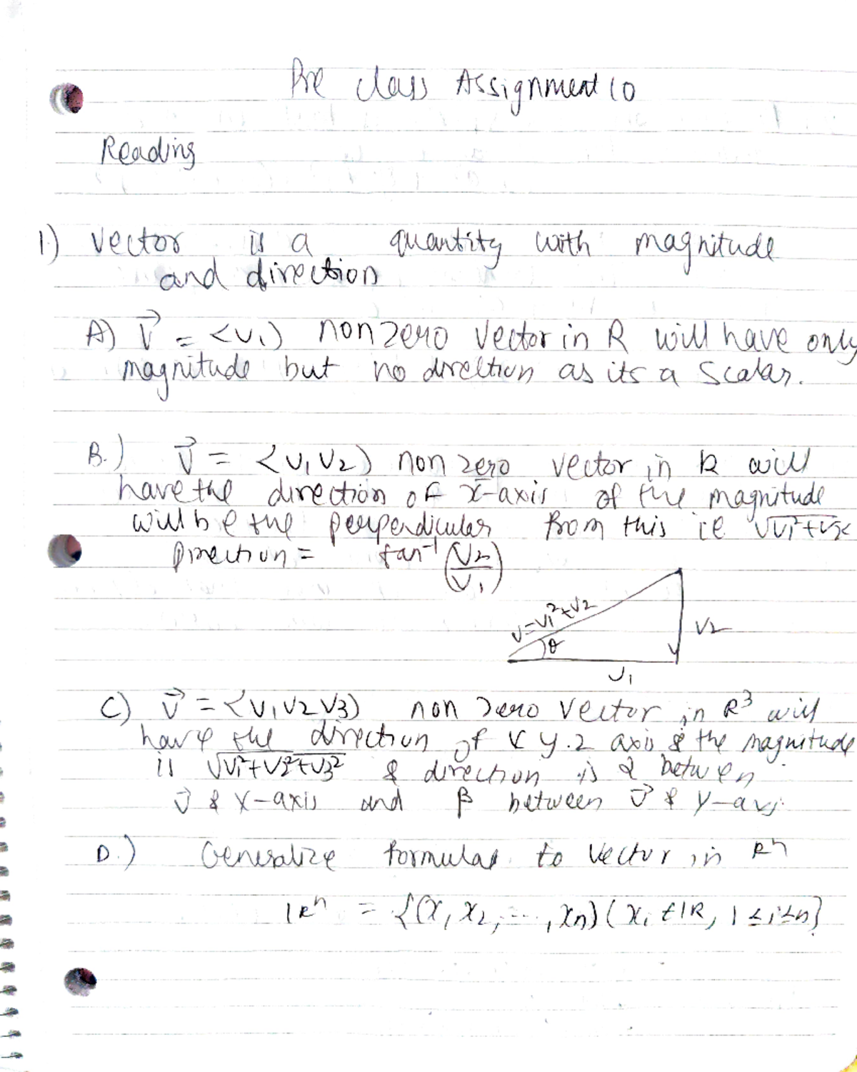 Pre class Assignment 10 - ####### Resdng ####### ) vetoy a 4uovtity wrth Ma hitnd! A