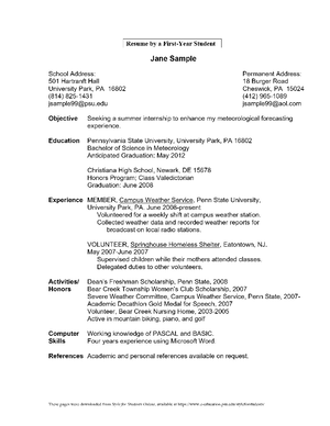 Computer Scannable Resume - Sample Computer Scannable Resume - MBA ...