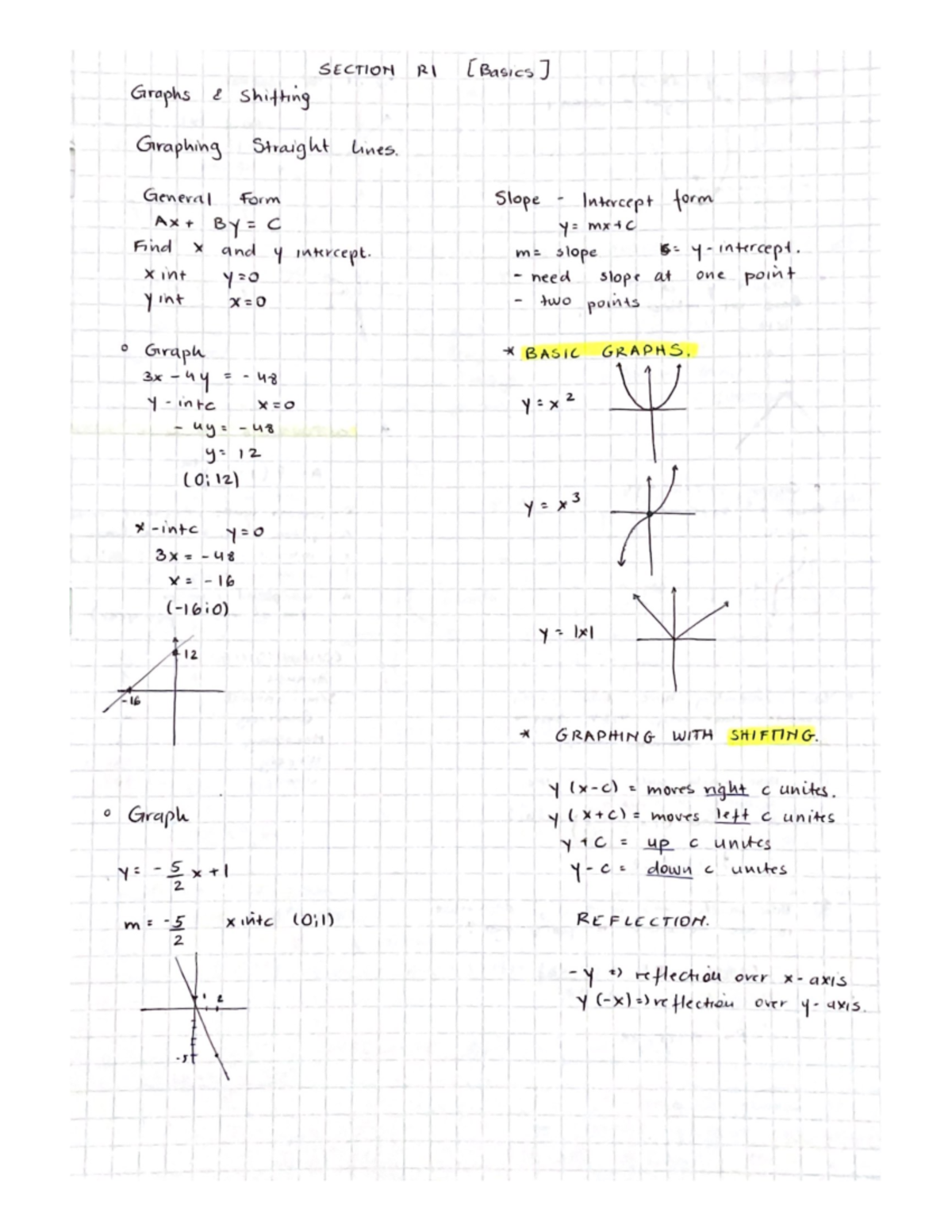 Lecture Notes of Section R1 - MAC 2233 - Studocu