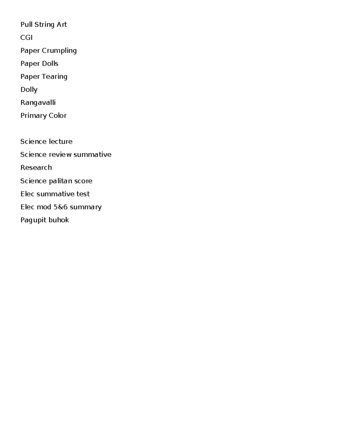 Electronics 10 Q3 Mod 5&6 Summary - Pull String Art CGI Paper Crumpling ...