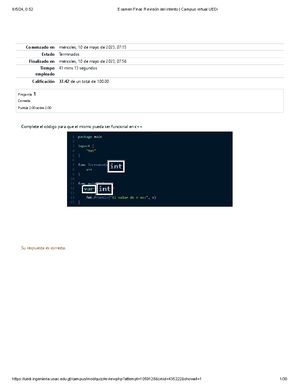 Tarea 1 Estructura de Datos - Nombre: Angely Lucrecia García Martínez Carné: 202210483 Tarea No ...