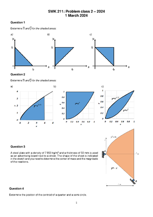 Tutorial 1 2 3 and 4 workings - swk 211 - Studocu